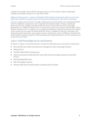 Virtual Solution for Microsoft SQL Server | PDF