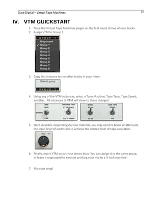 Virtual tape-machines-user-guide | PDF