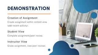 Virtual Classroom and Assignments with Bongo and Brightspace | PPTX