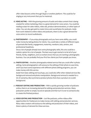 Virtual Assistant Documents,Training,manual and certificates | DOCX