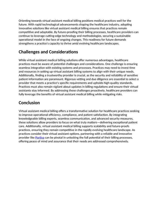 Virtual Assistant Medical Billing: A Game Changer for Medical Practices ...