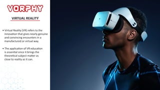 Different Between Virtual Reality And Augmented Reality - Vorphy | PDF