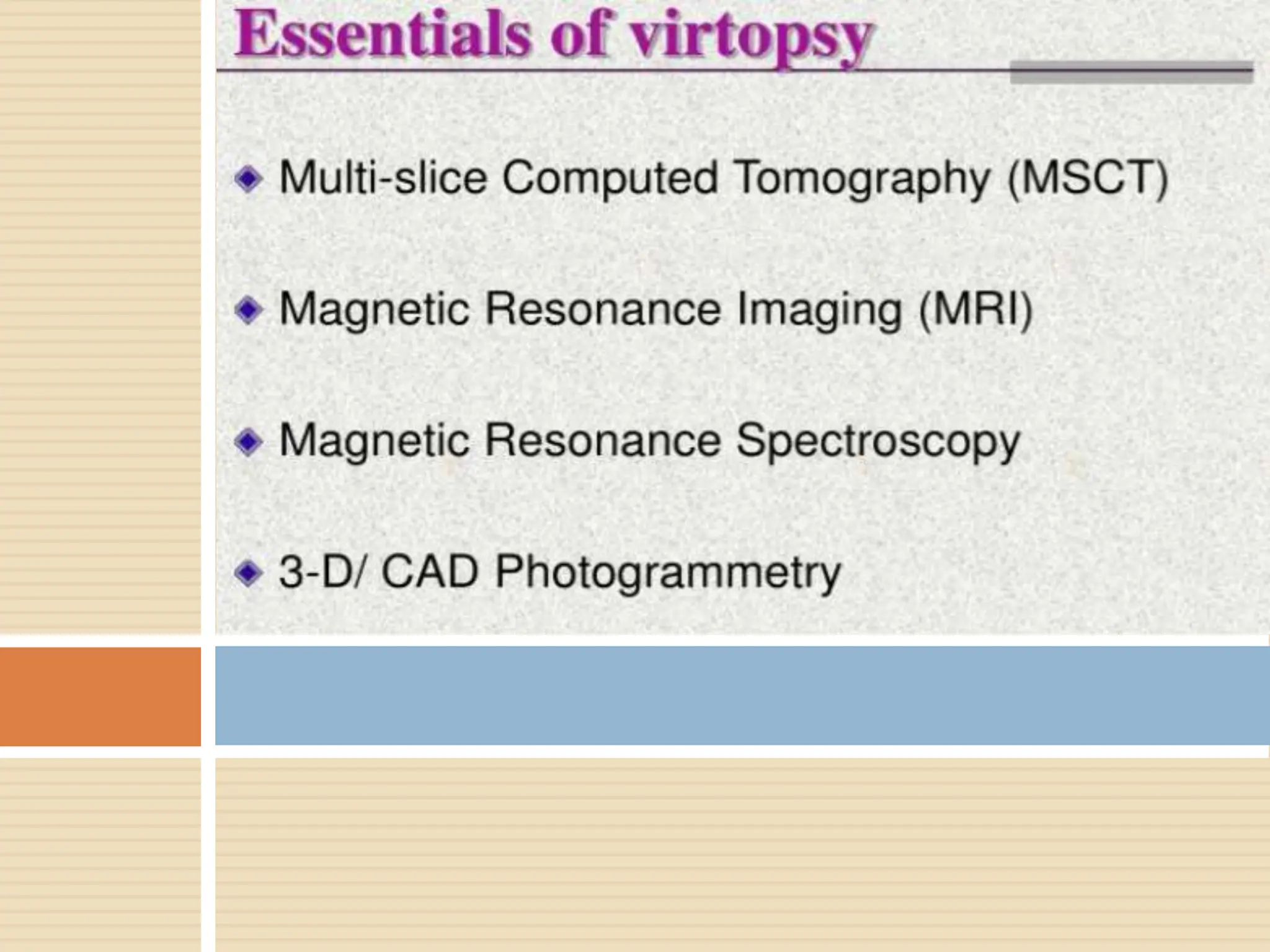 Virtual Autopsy Forensic medicine and toxicology | PPTX