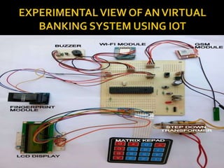 Virtual banking system using iot | PPTX | Computer Networking | Computing