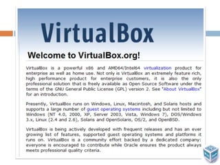 Virtual box | PDF