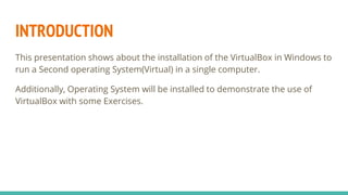 Virtualization and Socket Programing | PPT