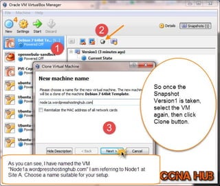Create Linked Clone VPS from the Template Snapshot V1 - VirtualBox | PPT