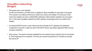 VirtualBox networking explained | PPTX | Computer Networking | Computing