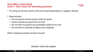 VirtualBox networking explained | PPTX | Computer Networking | Computing
