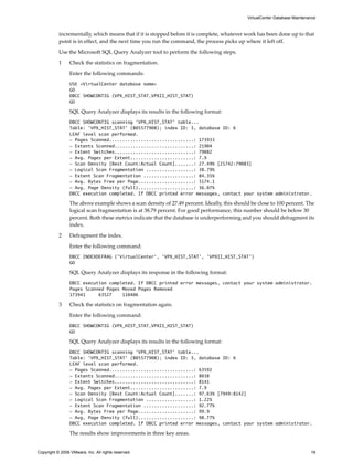 VirtualCenter Database Maintenance: VirtualCenter 2.0.x and ... | PDF
