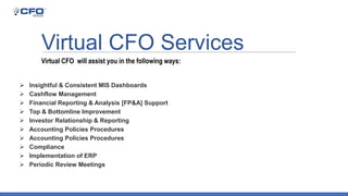 Virtual cfo services | PPTX