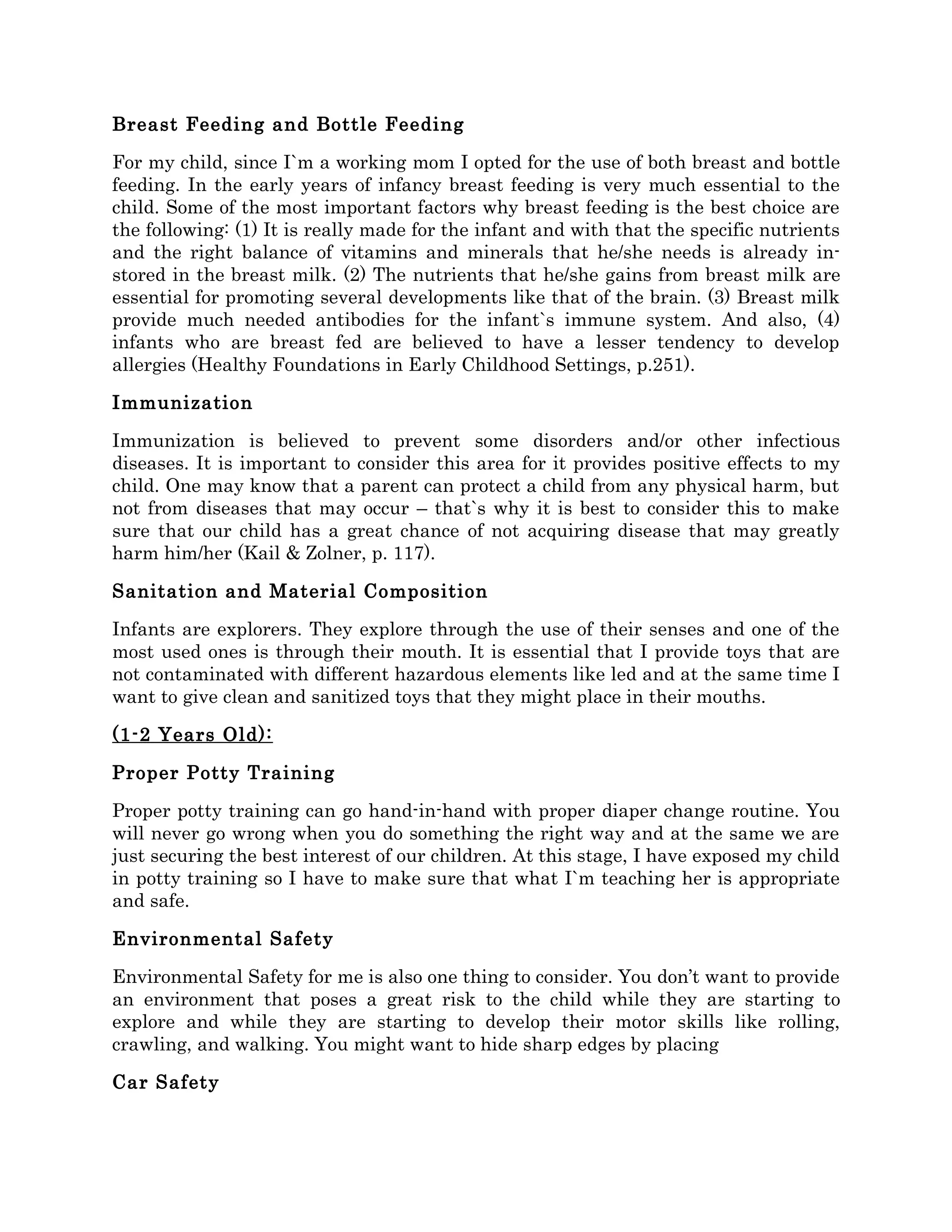 Virtual child health (infant & toddler) | DOC