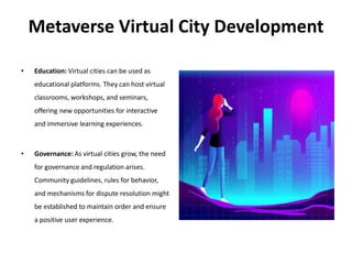 Metaverse Virtual City: Redefining Digital Realities | PDF