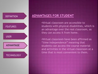 Virtual classroom | PPTX