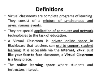 Virtual classroom | PPTX