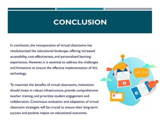 VIRTUAL CLASSROOM learning method Architecture | PPT