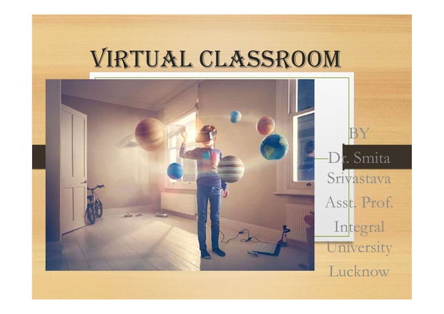 Virtual classroom pdf | PPT