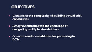Navigating the Complexity of Virtual Clinical Trials | PPTX