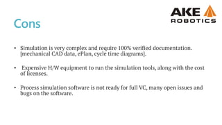 Robotics: Virtual Commissioning in Process Simulate | PDF