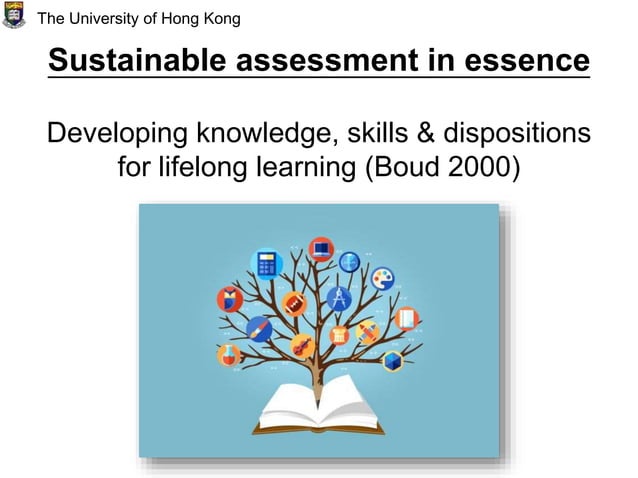 Sustainable assessment & online learning environments | PPT