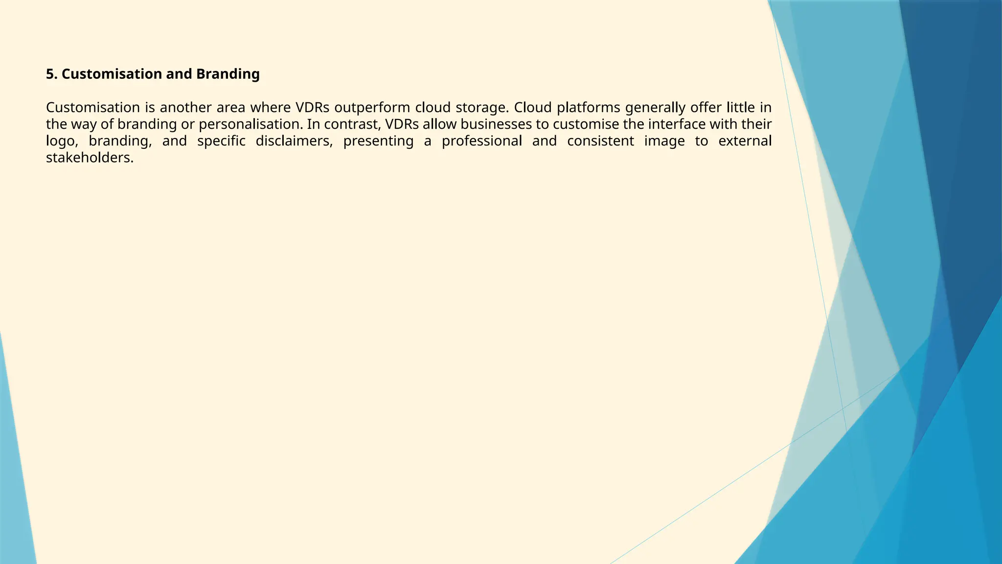 Virtual Data Rooms vs Cloud Storage: Key Differences Explained | PPTX
