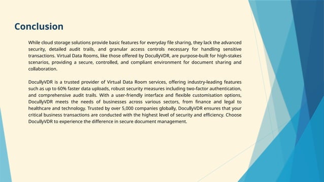 Virtual Data Rooms vs Cloud Storage: Key Differences Explained | PPTX