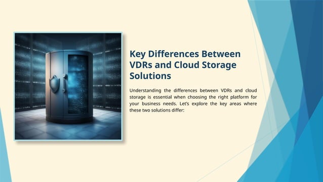 Virtual Data Rooms vs Cloud Storage: Key Differences Explained | PPTX