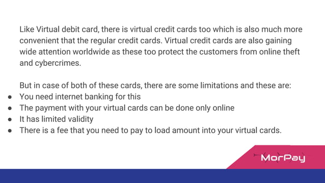 Virtual debit card | PPTX