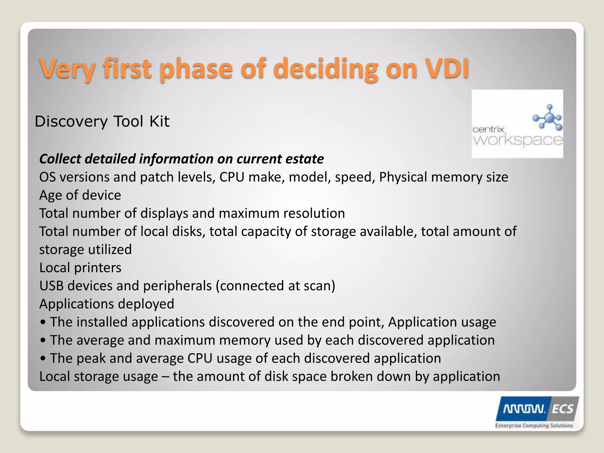 Virtual desktop infrastructure | PPTX