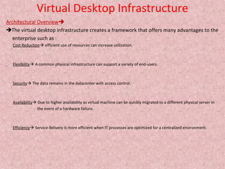 Virtual desktop infrastructure | PPT