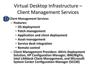 VDI and Application Virtualization | PPT | Free Download