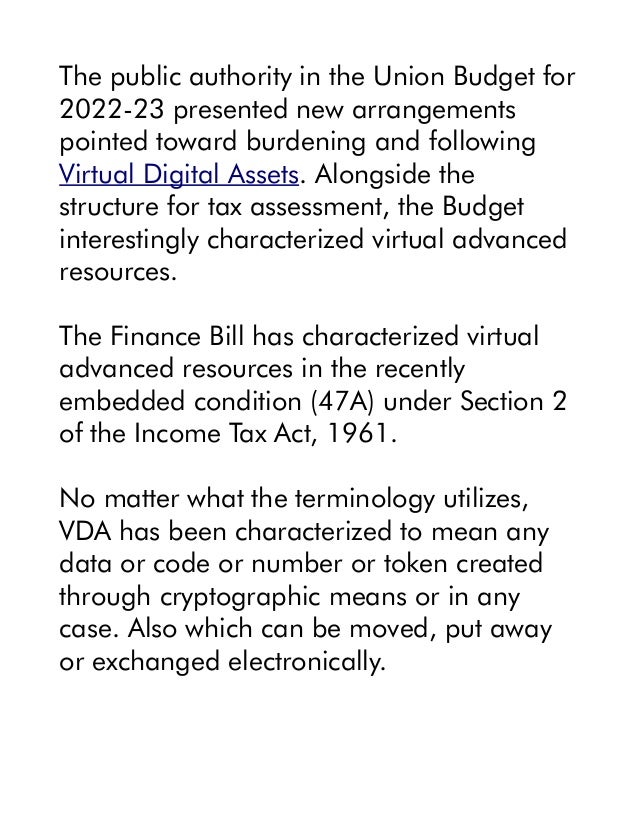 Virtual digital assets are what they sound like. | PDF | Technology ...