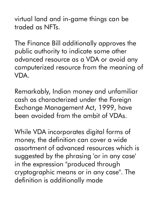 Virtual digital assets are what they sound like. | PDF