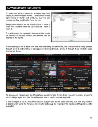 Virtual dj 7 audio setup guide | PDF