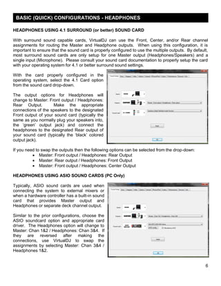Virtual dj 7 audio setup guide | PDF