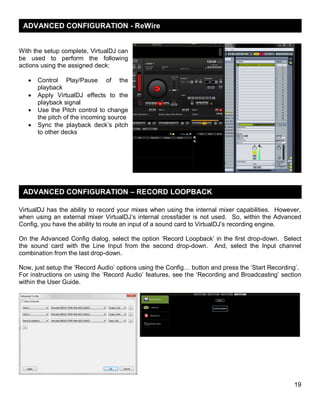 Virtual dj 7 audio setup guide | PDF