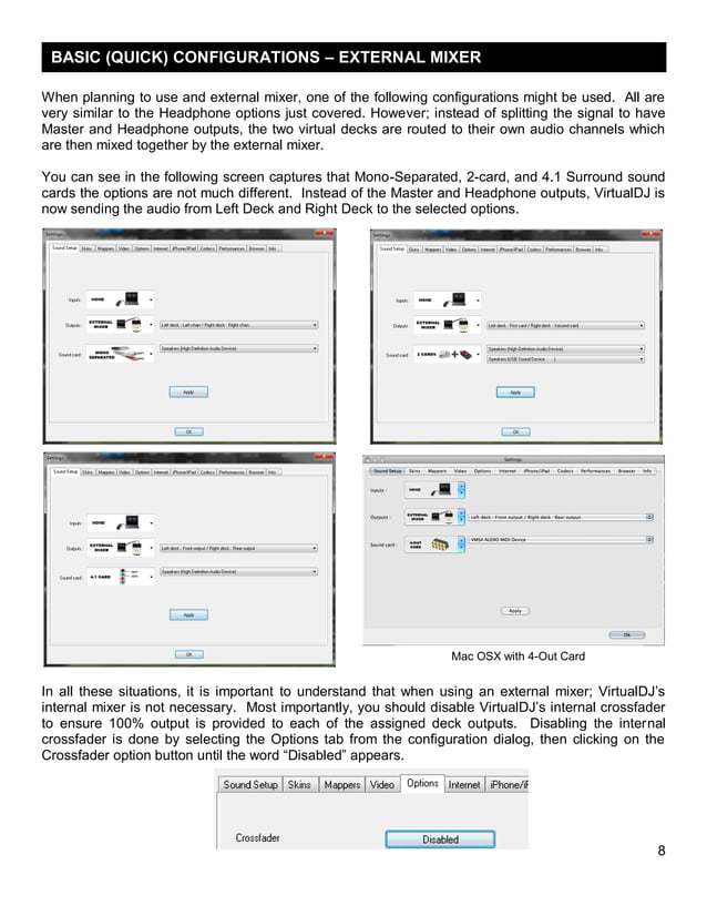 Virtual dj 7 audio setup guide | PDF