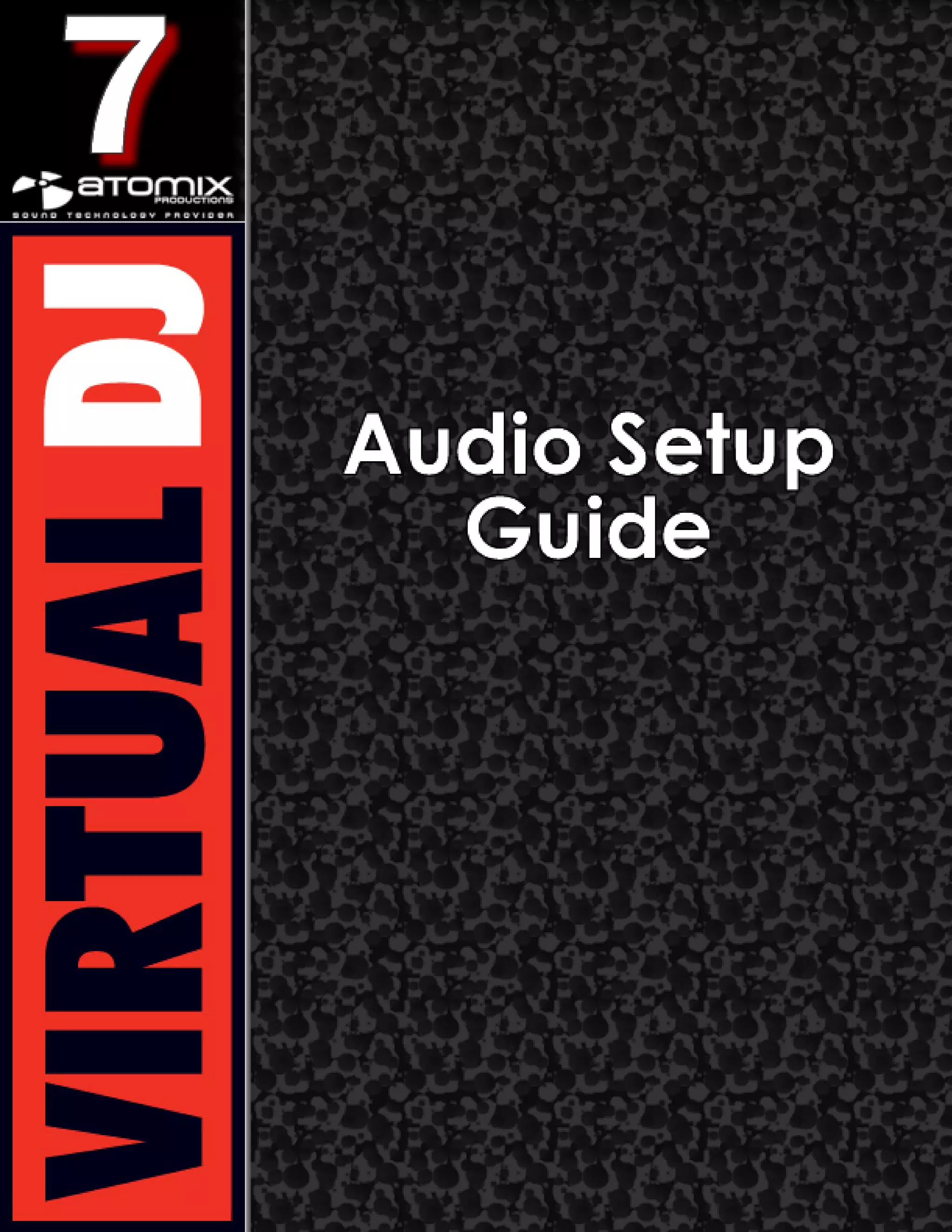 Virtual dj 7 audio setup guide | PDF
