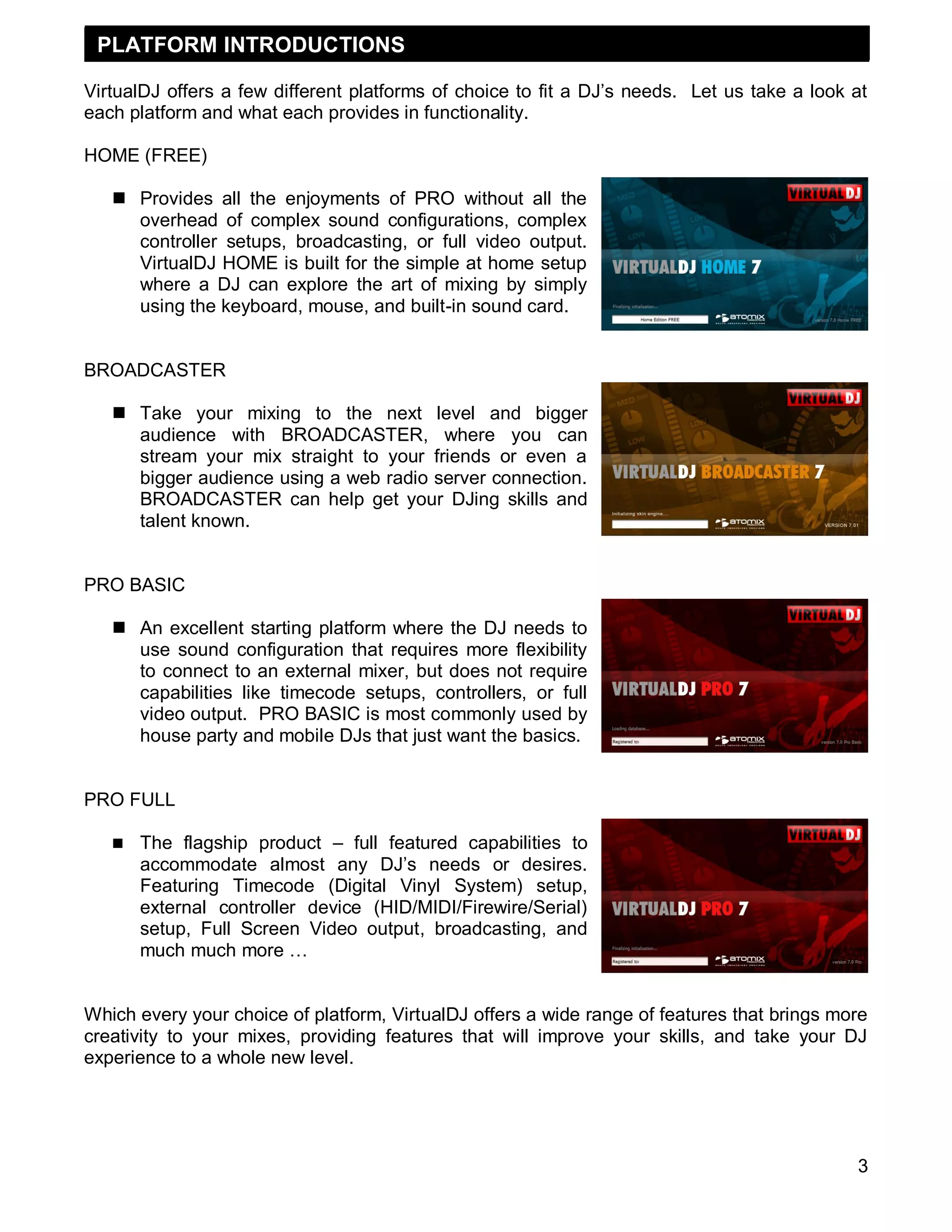 Virtual dj 7 user guide | PDF