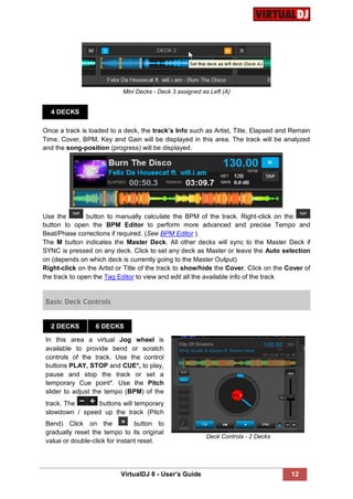 Virtual dj 8 user guide | PDF