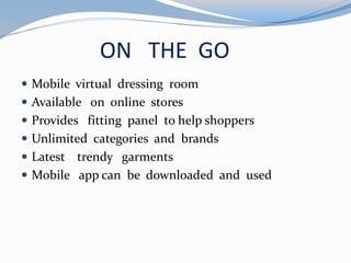 Virtual dressing room | PPTX