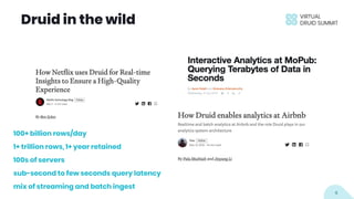 Apache Druid Vision and Roadmap | PPT