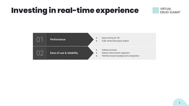 Apache Druid Vision and Roadmap | PPT