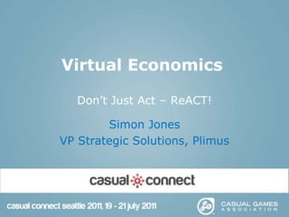 Virtual Economics | PPT