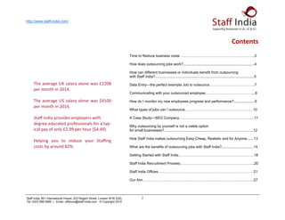 Virtual employee outsourcing guide 2016 - Staff India | PPT