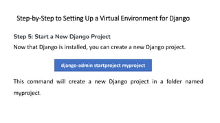 Virtual environment in python on windows / linux os | PPT