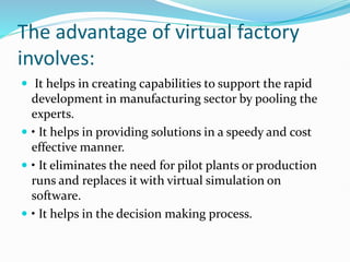 Recent concept used in manufacturingVirtual Factory.pptx