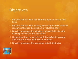 Virtual field trips | PPSX