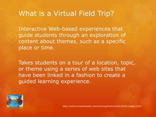 Virtual field trips | PPSX