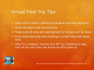 Virtual field trips | PPSX